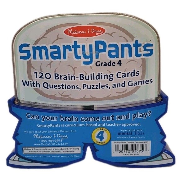Melissa & Doug | Toys | Smarty Pants Grade 4 Genius Melissa Doug 2 ...